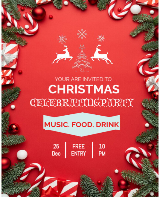 DECEMBER INVITATION Template | PosterMyWall