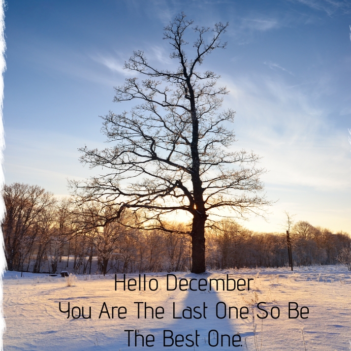December Month's Positivity Template | PosterMyWall
