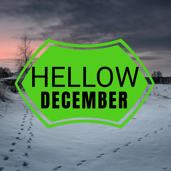 december month wishes ads Template | PosterMyWall