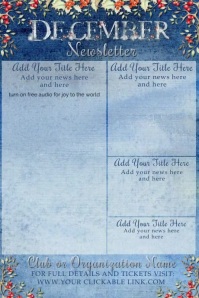 December Newsletter Template | PosterMyWall