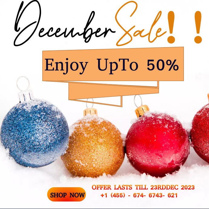 Copy of December sales offers | PosterMyWall