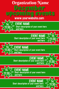 December events Template | PosterMyWall
