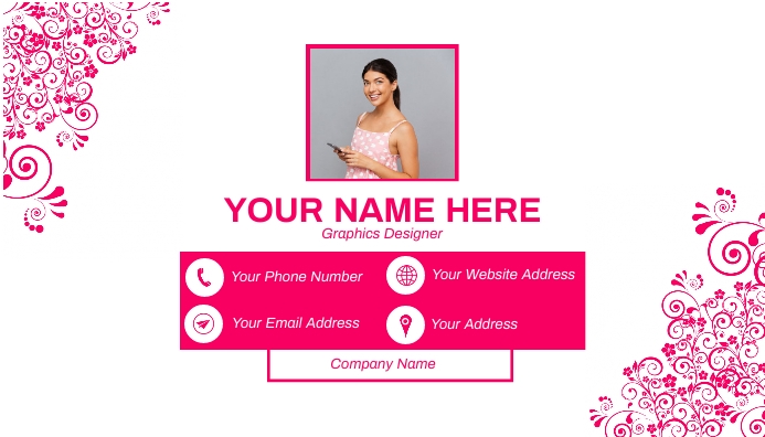 Decent Business Card Design Template | PosterMyWall