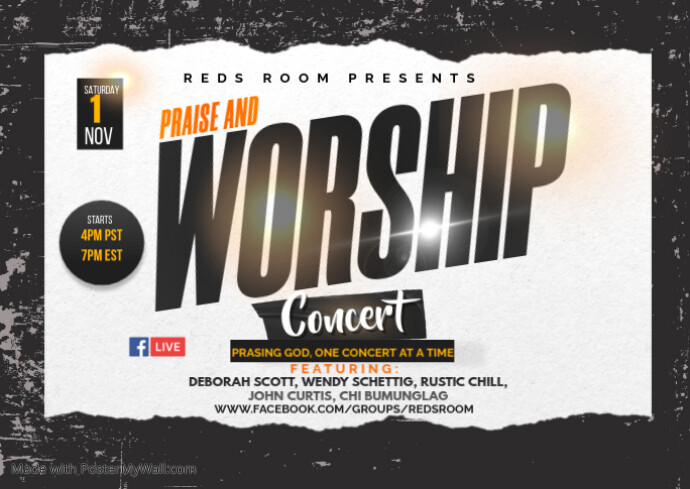 praise concert | PosterMyWall