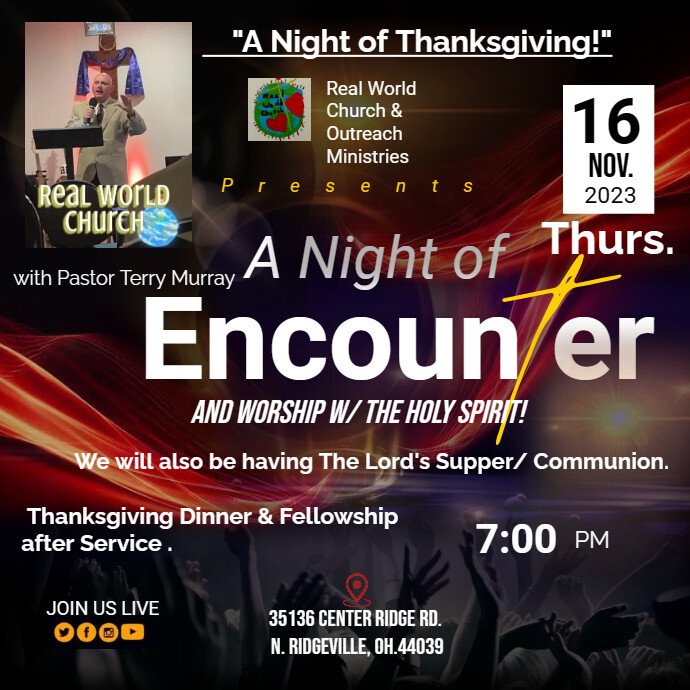 Copy of church, concert flyer | PosterMyWall