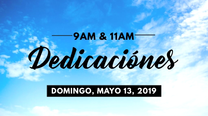 Dedicaciónes Template | PosterMyWall