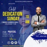 Dedication Sunday (2) Template | PosterMyWall