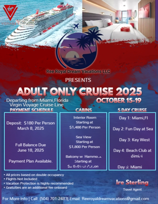 adult only Cruise Flyer 2 | PosterMyWall