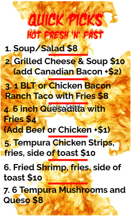 Speed Menu | PosterMyWall