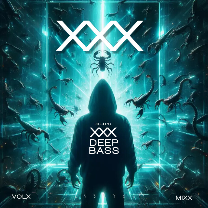 Plantilla de DEEP BASS ALBUM ARTWORK TEMPLATE | PosterMyWall