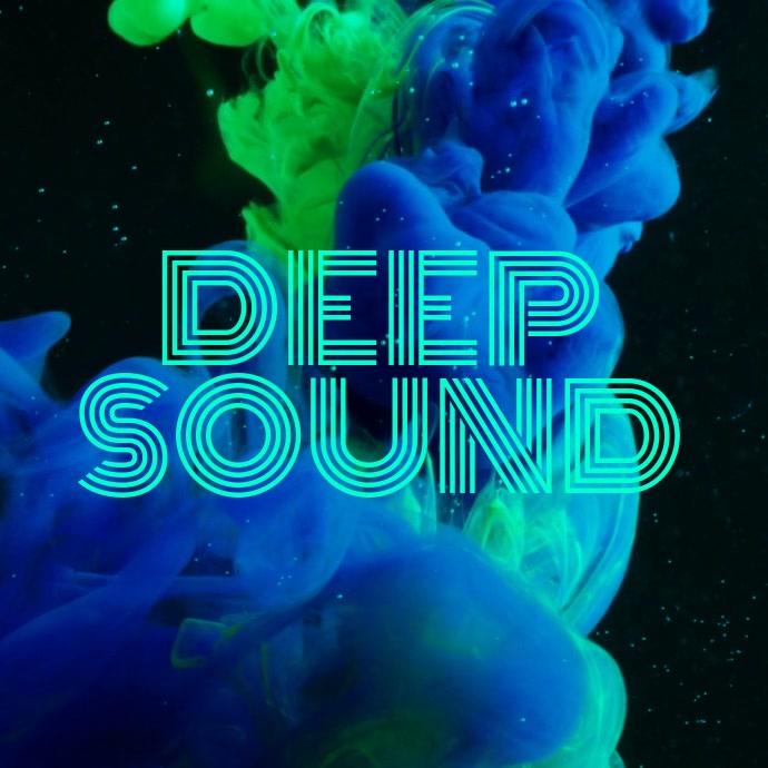 Deep Sound Template | PosterMyWall