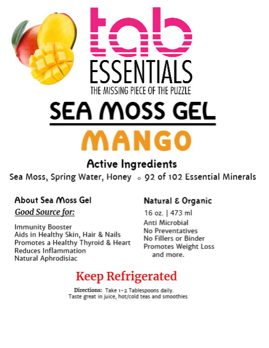 Tab Sea Moss MANGO v2 | PosterMyWall