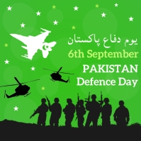 Defense Day Pakistan Post - 6 September Template | PosterMyWall