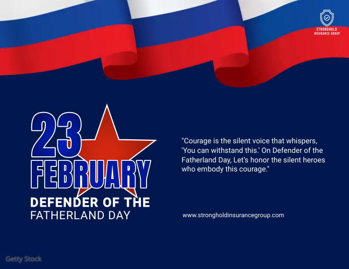 Copy of Defender of the Fatherland Day Flyer | PosterMyWall
