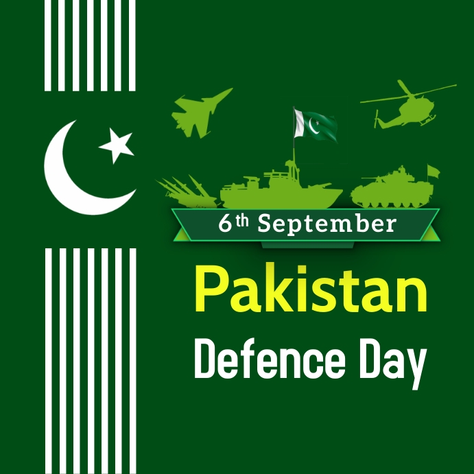 Defense Day Post Design Template - 6 Sept | PosterMyWall
