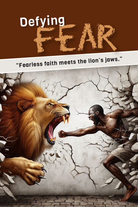 Copy of Defying fear | PosterMyWall