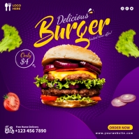 Delicious Burger Deal Template | PosterMyWall