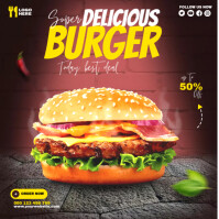 Delicious Food Menu Template | PosterMyWall