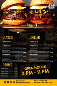 Spicy Delicious Menu Template | PosterMyWall