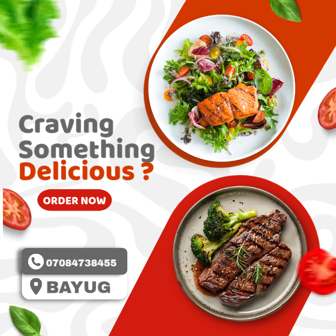 Delicious Food Cravings Template | PosterMyWall
