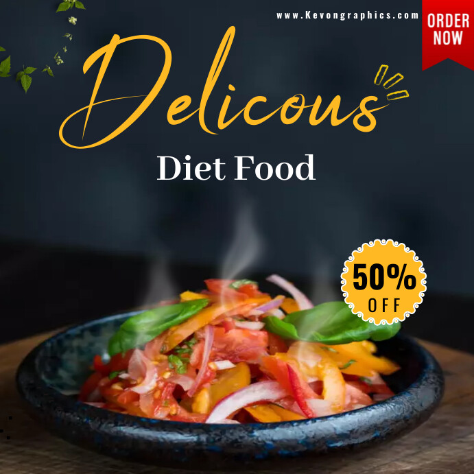 Plantilla de Delicious Food Flyer | PosterMyWall