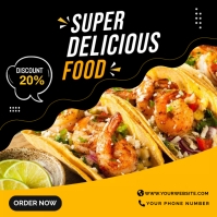 Delicious Food Menu Template | PosterMyWall