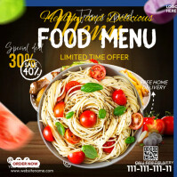Delicious Food Menu Template | PosterMyWall