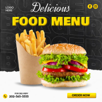 Food Menu Ads Template | PosterMyWall