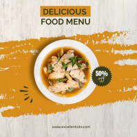 Delicious Food menu Template | PosterMyWall
