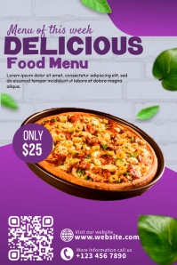 Delicious Menu Template | PosterMyWall