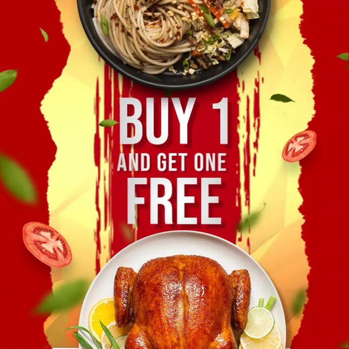 Delicious Food Menu Promotion Template | PosterMyWall