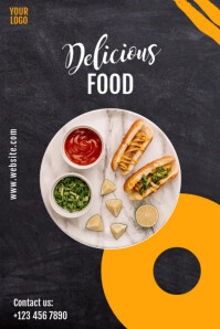 Delicious Food Poster Template | PosterMyWall