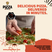 Delicious Pizza Ads Template | PosterMyWall