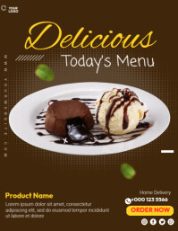 Super Delicious Menu Flyer Template | PosterMyWall