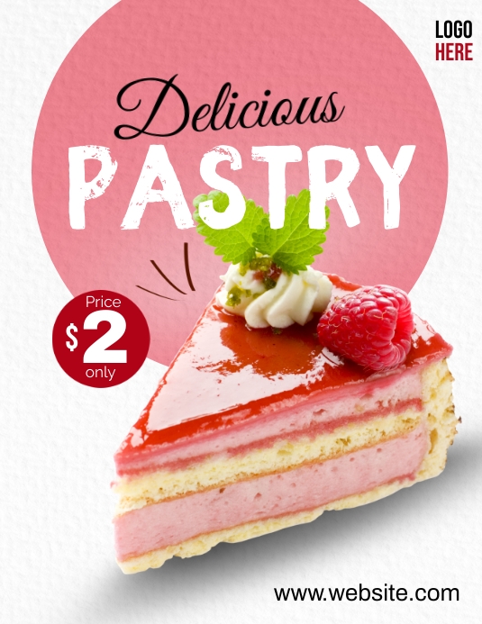 Delicious Pastry Template | PosterMyWall