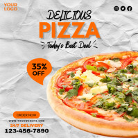 Delicious Pizza Template | PosterMyWall