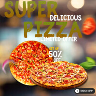 Delicious Pizza Menu Template | PosterMyWall