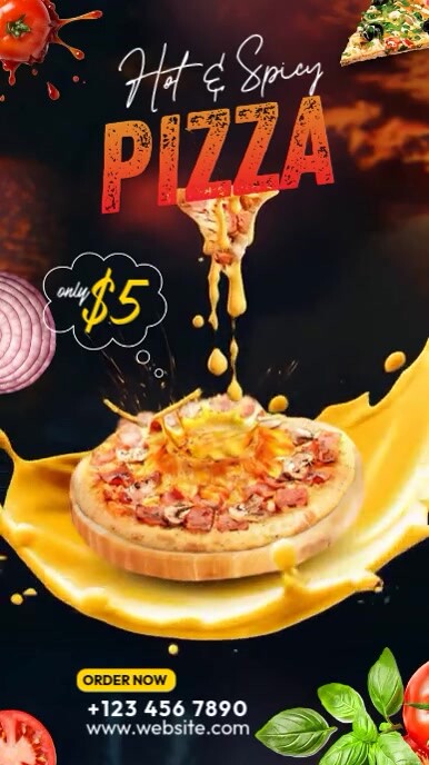 Copy of Delicious Pizza Offer | PosterMyWall