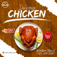 ROASTED CHICKEN MENU TEMPLATE | PosterMyWall