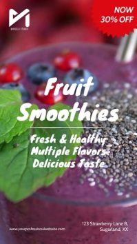 240+ brosur brosur tampilan smoothie Customizable Design Templates ...