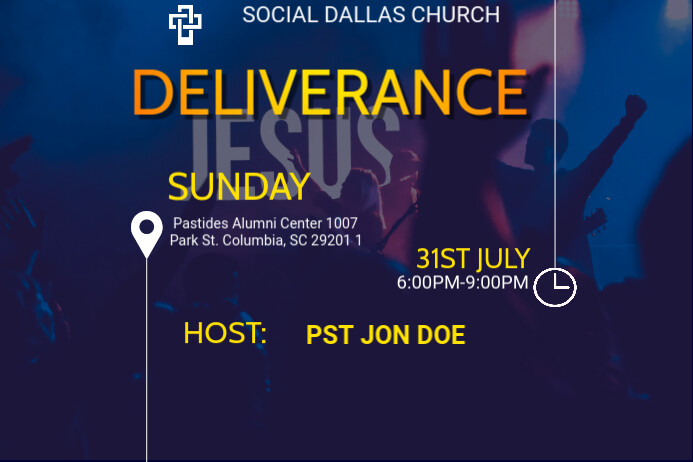 DELIVERANCE SERVICE (1) Template | PosterMyWall