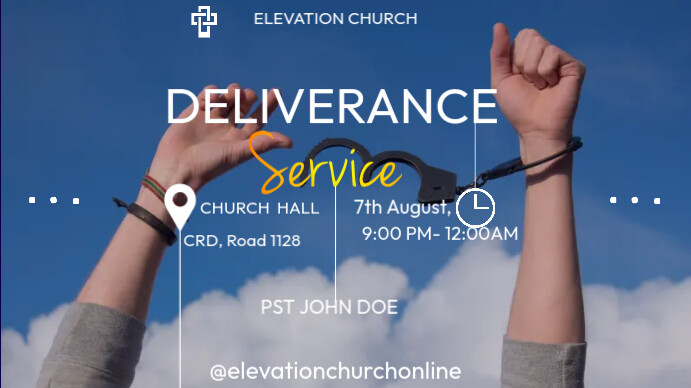 Copy of DELIVERANCE SERVICE (1) | PosterMyWall