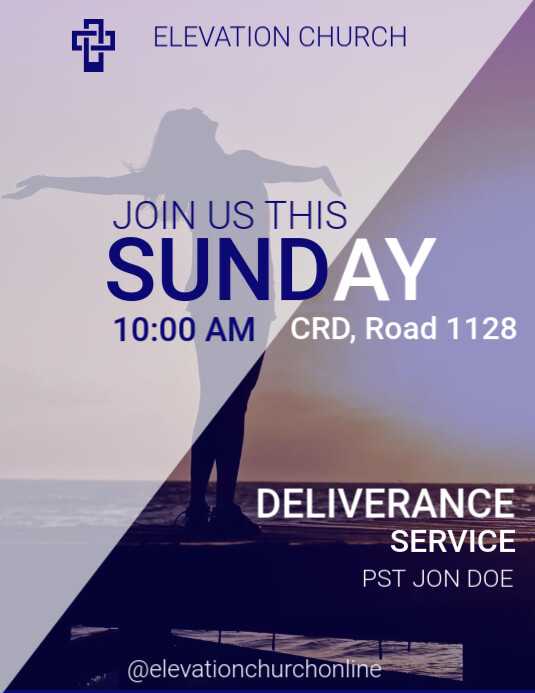 DELIVERANCE SERVICE (2) Template | PosterMyWall