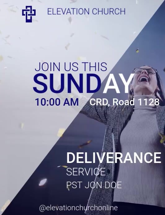 Plantilla de DELIVERANCE SERVICE (4) | PosterMyWall