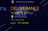 DELIVERANCE SERVICE (1) Template | PosterMyWall