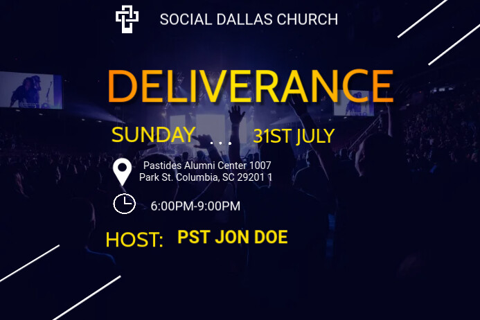 DELIVERANCE SUNDAY (2) Template | PosterMyWall