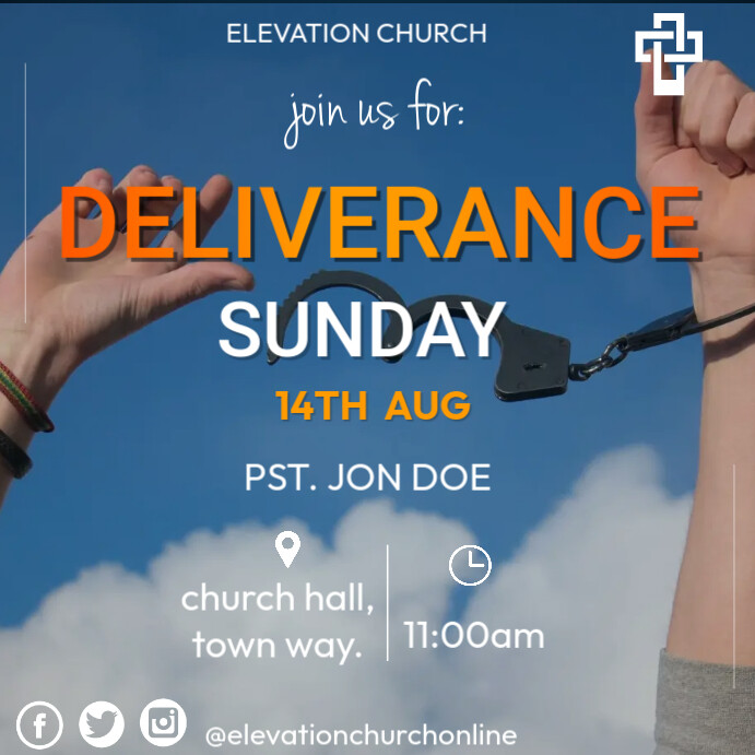 Copy of DELIVERANCE SUNDAY (9) | PosterMyWall
