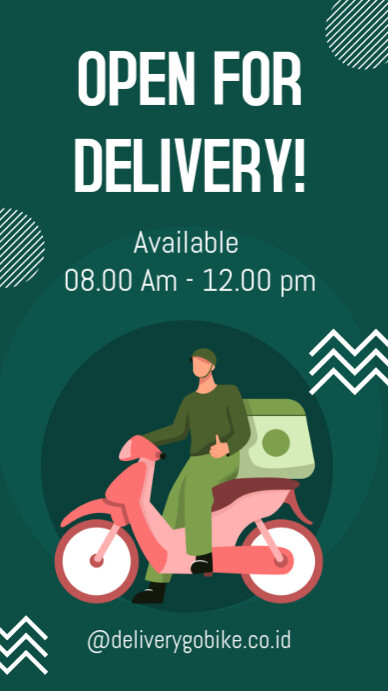 delivery Template | PosterMyWall