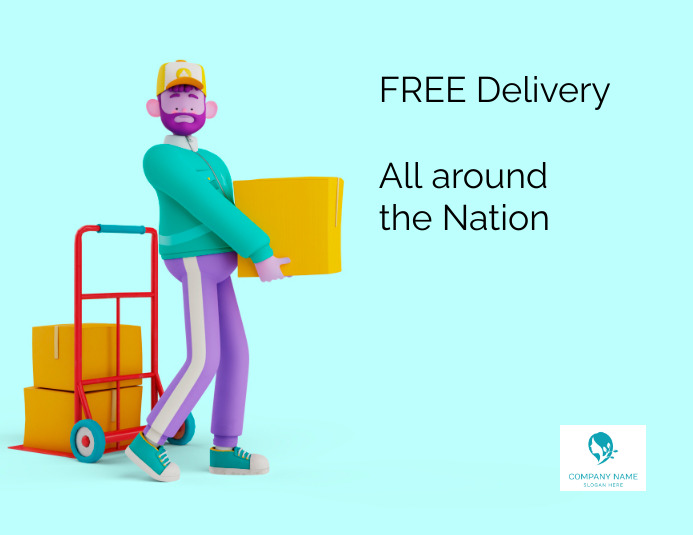 Delivery Template | PosterMyWall