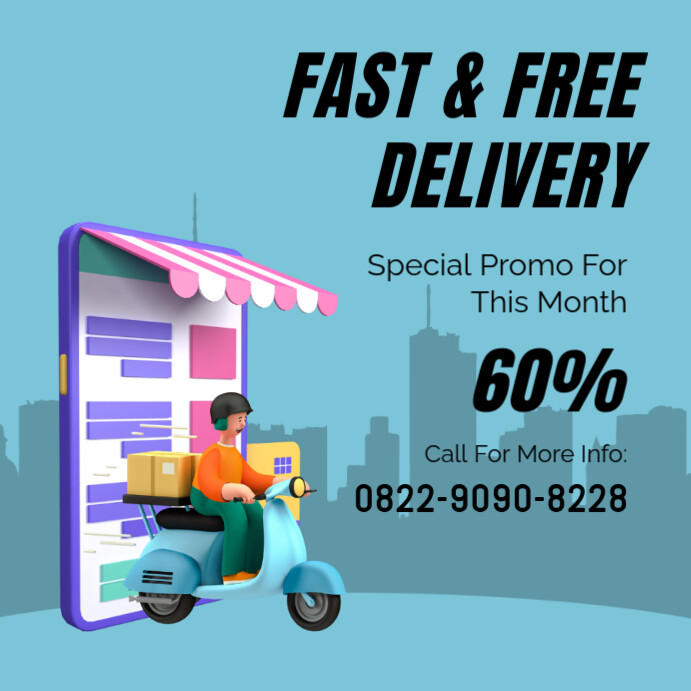 Copy of DELIVERY | PosterMyWall